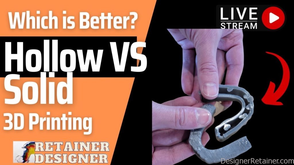Which is Better? Hollow vs Solid 3D Models? – Retainer Designer ...